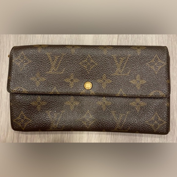 Louis Vuitton | Bags | Louis Vuitton Monogram Portefeiulle Sarah Long ...